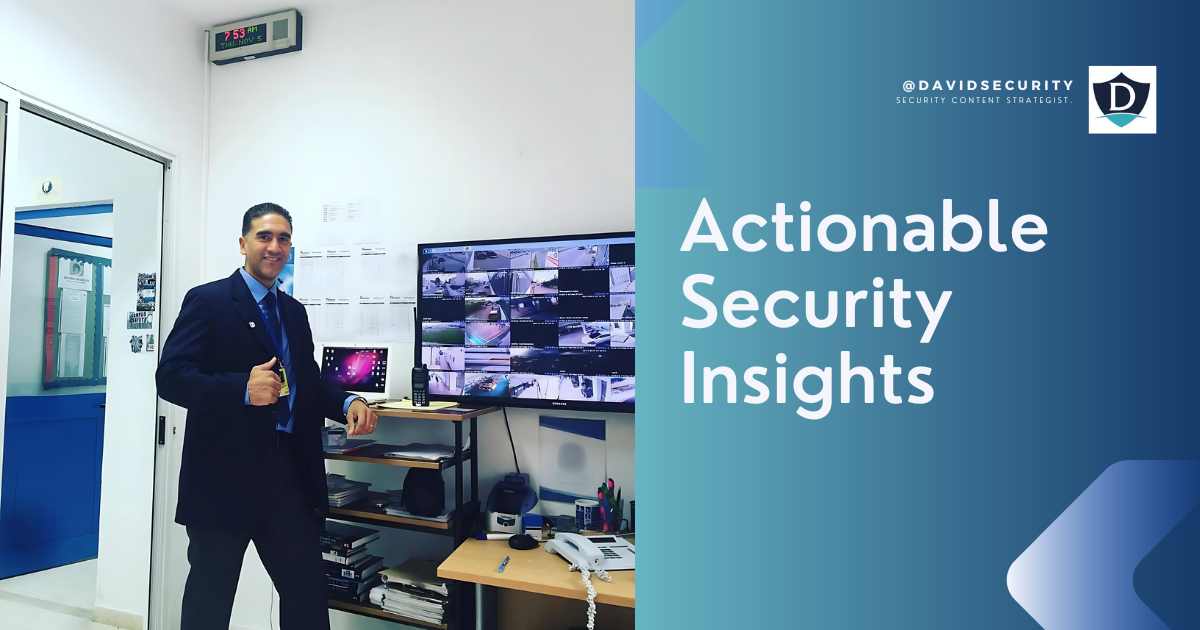 @DavidSecurity - Your Security Content Specialist!